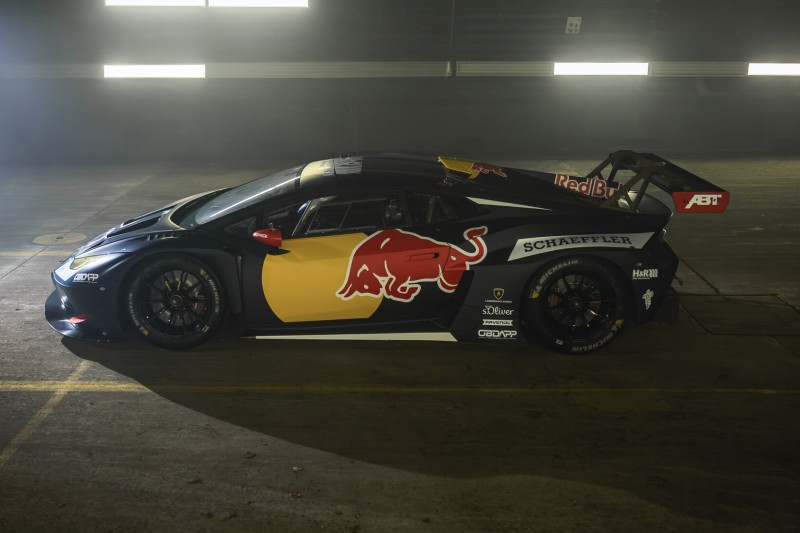 Abt mit Red-Bull-Lamborghini zu den 24h Nürburgring 2024