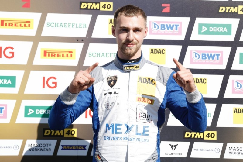 Maximilian Paul startet 2025 wieder mit dem eigenen Lamborghini in der DTM