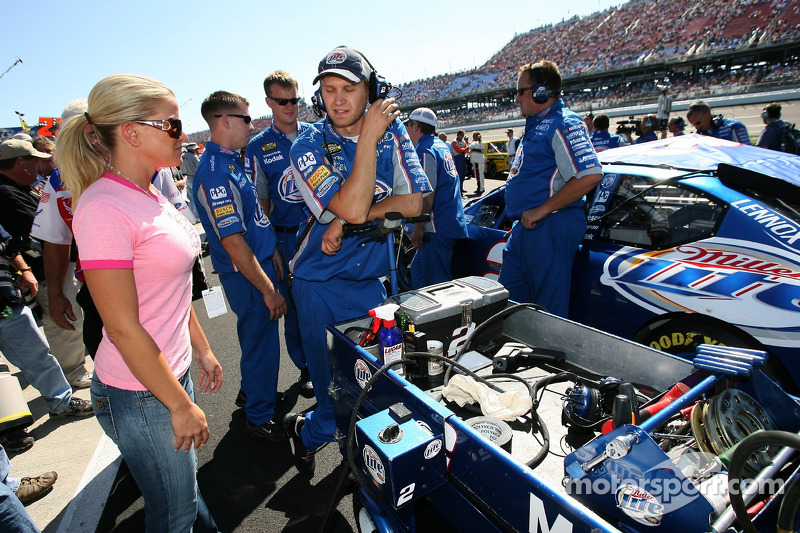 Girlfriend of Kurt Busch, Eva Bryan at Talladega II
